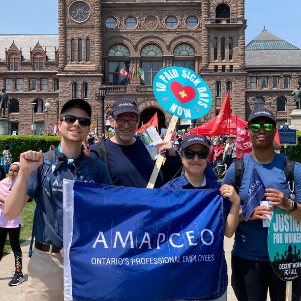 AMAPCEO stands with the Ontario Federation of Labour to say “Enough is ...