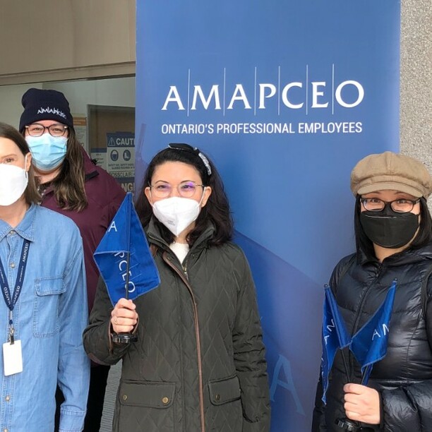 Bargaining action: show your solidarity and display your AMAPCEO swag | AMAPCEO
